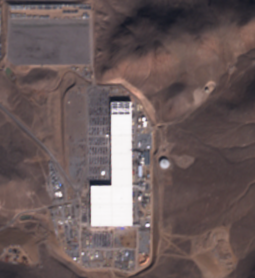 Compare daily satellite images of Tesla production locations
