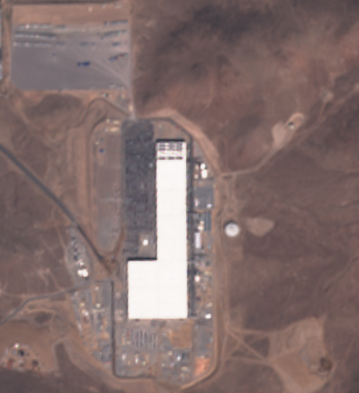 Compare daily satellite images of Tesla production locations